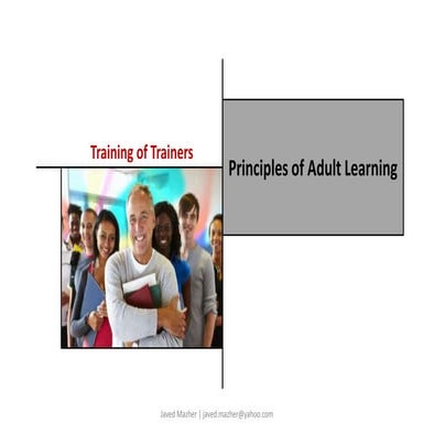 Principles of Adult Learning