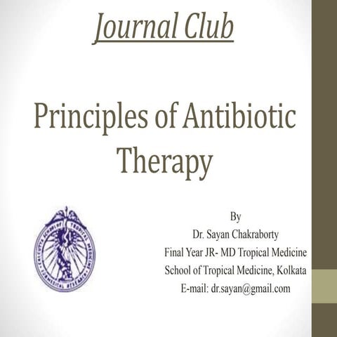 Prophylaxis and empirical uses of antibiotics | PPTX