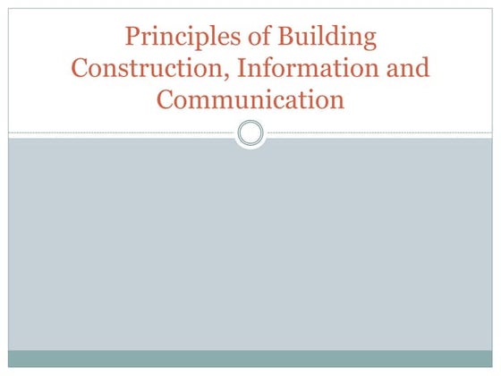 Introduction to Scale drawings in Construction | DOC