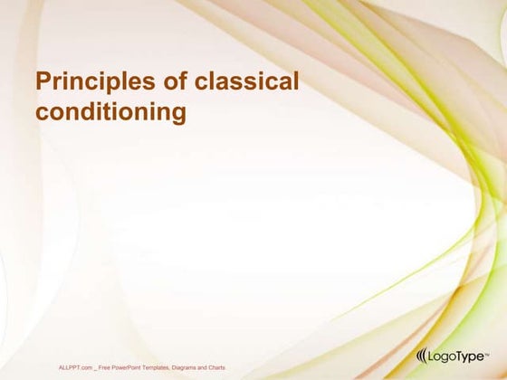 Classical Conditioning Theory Of Learning Pptx
