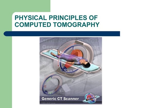 Quality Assurance Programme in Computed Tomography | PPTX | Medical ...
