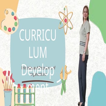 Comprehensive Principles and Procedures of Curriculum Development in ...