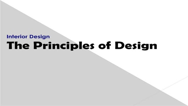 Architecture Design Theory(ADT) -I (Principles of Design)