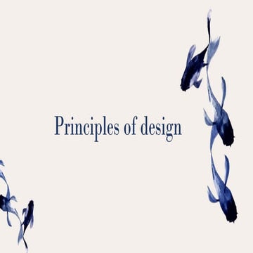 Principles of design second semester b arch | PPT