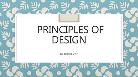Principle of Interactive Design | PPTX | Technology & Computing