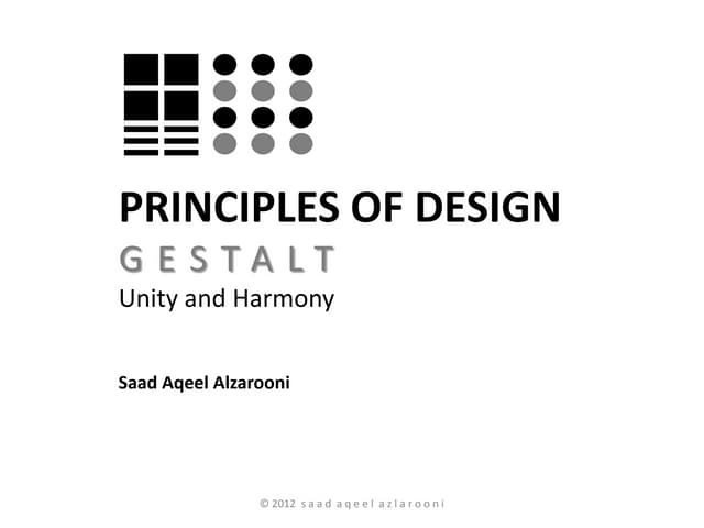 Unity, Balance, Proportion, Scale, Rhythm & Emphasis - Chapter 3 | PPT