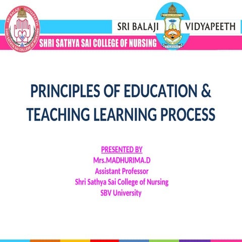 principles of education, teaching & learning-.ppt