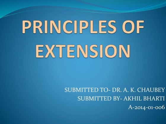 Extension approaches | DOCX