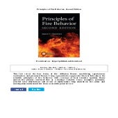 Principles of fire behavior, second edition