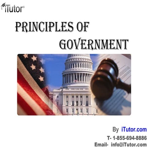Principles Of Governments | PPT | Civic affairs | Politics