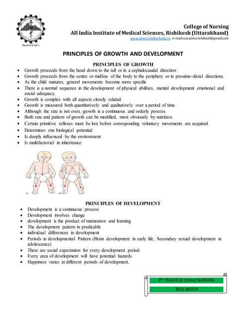 Growth and development | PPT