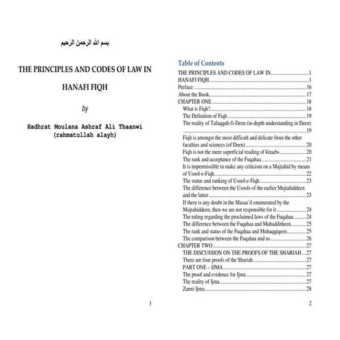 Principles Of Hanafi Fiqh | PDF