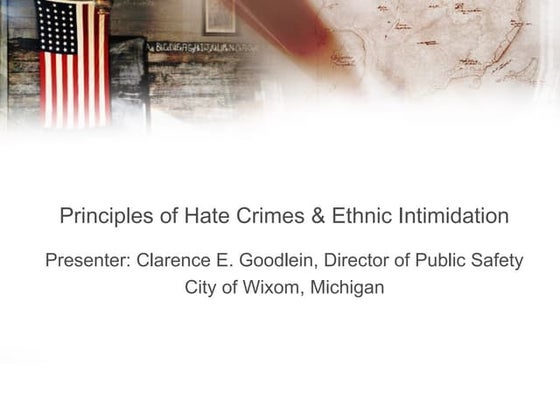 Hate Crime | PPT