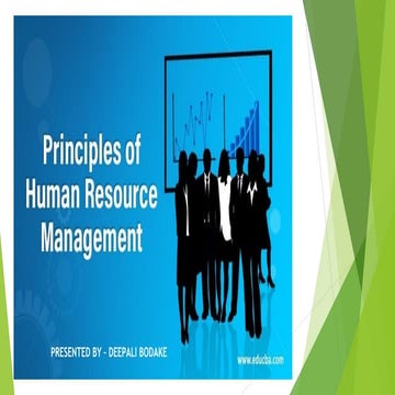 Principles of Human Resource Management | PDF