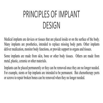 The PRINCIPLES OF IMPLANT DESIGN [Autosaved].pptx