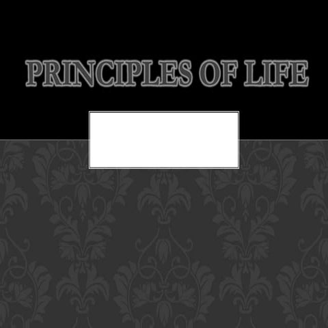 Principles of life | PDF