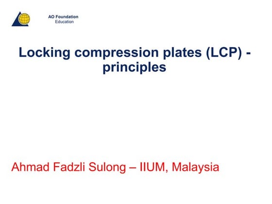 PLID: Understanding Causes, Symptoms, and Treatments | PPT