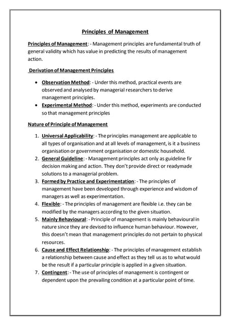Management | PDF