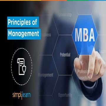 Principles Of Management | Management Principles And Applications ...