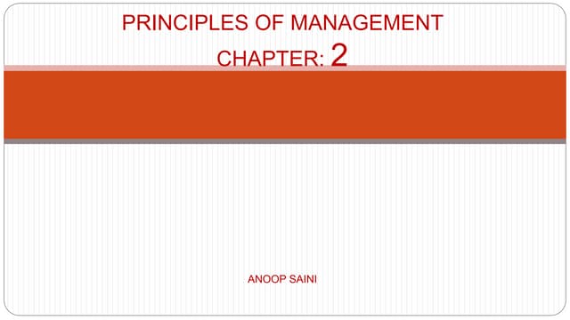 Principles of Management Project CLASS XII | DOCX