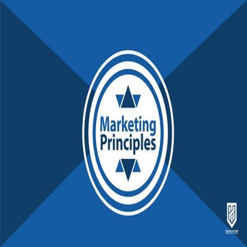 Principles of Marketing Course - Session 2 | PDF
