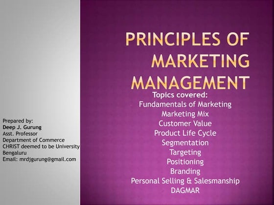 Principles of Marketing Chapter 2 | PPT
