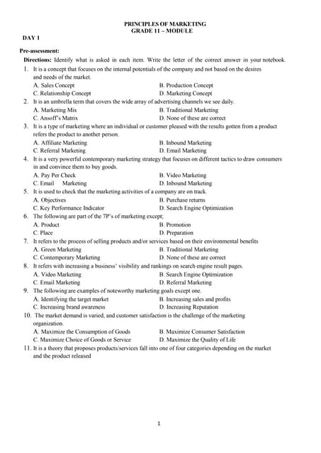 Dasar2 Marketing 01 OK marketing marketing | PPT