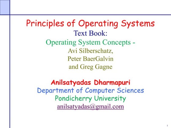 Operating system | PPT