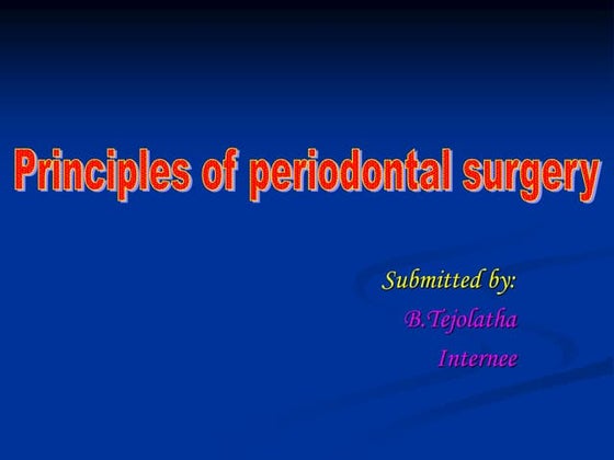 introduction to general surgery and oral surgery .pptx
