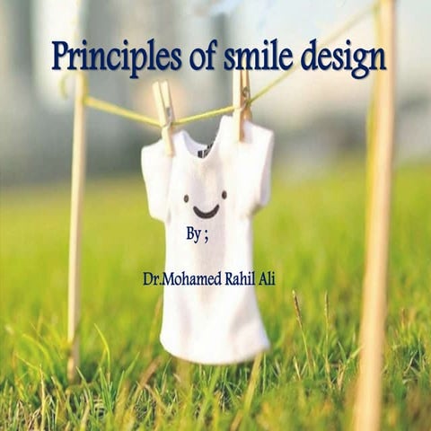 Principles of smile design | PPTX