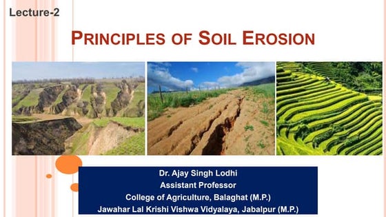 7 ways to control soil erosion | PDF