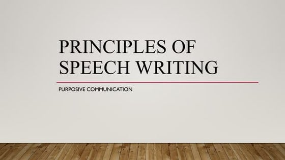 Oral Communication-Lesson 12-Principles of Effective speech writing.pptx