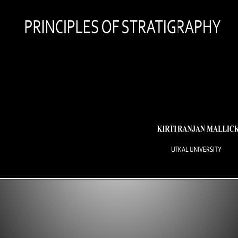 Principles of stratigraphy (1) | PPTX