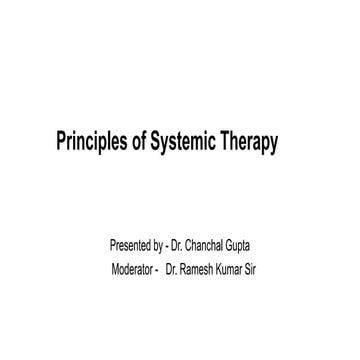Principles of Systemic Therapy-3.pptx in dermatology | PPTX