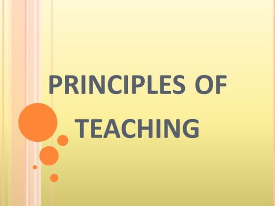Teaching learning process | PPT