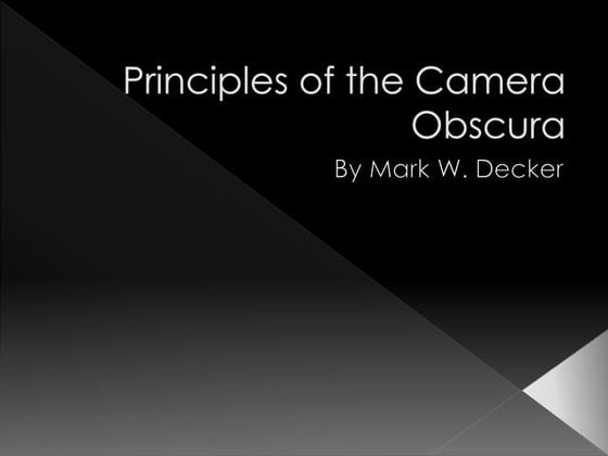 When was the camera invented | PPT