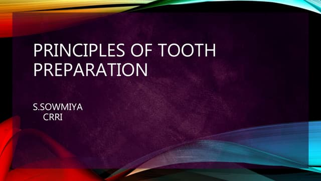 Class II cavity preparation | PPTX