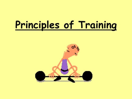 The 9 Principles of Exercise | PPTX | Fitness and Exercise | Healthy Living