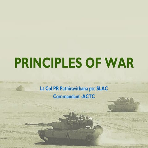 Principles of war new | PPT