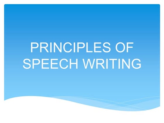 Types of speech context and styles | PPT