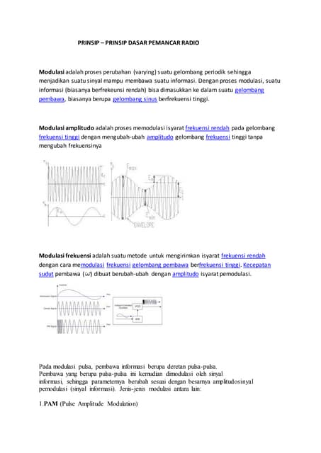Pengertian dan Cara Kerja Phase Modulasi (PM) | PPT