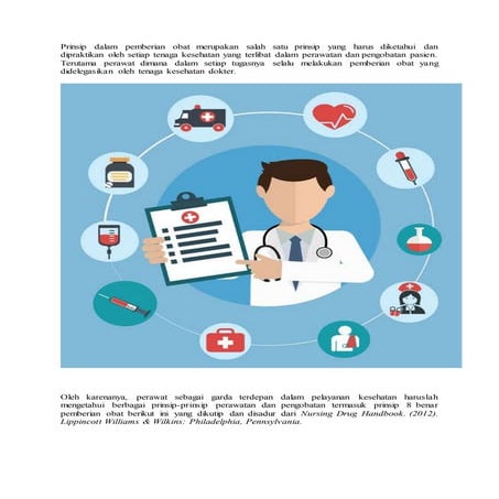 Prinsip 8 Benar Pemberian obat - Panduan Perawat ID | DOCX