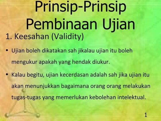 Kesahan dan kebolehpercayaan | PPTX