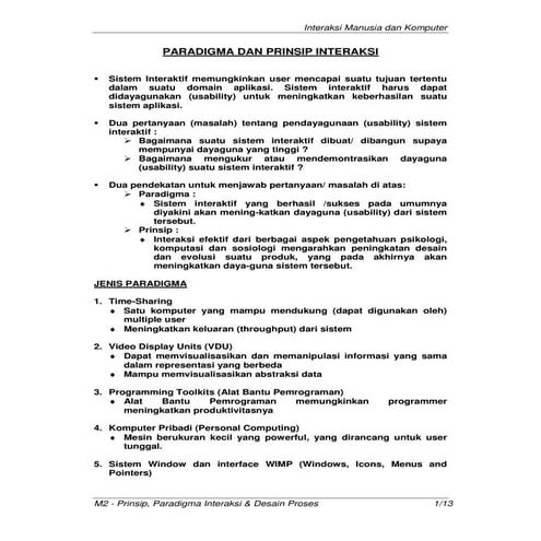 Prinsip Dan Paradigma Pdf