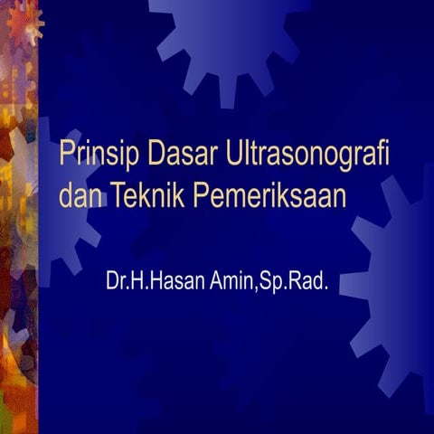 Prinsip Dasar Usg Ppt