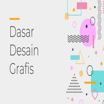 Prinsip Desain grafis untuk kelas XI SMK | PPTX