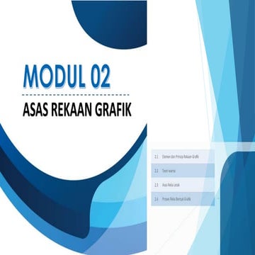 Modul 1 asas grafik digital | PPTX
