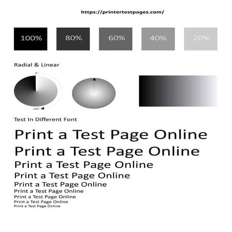Printer Test Page | PDF