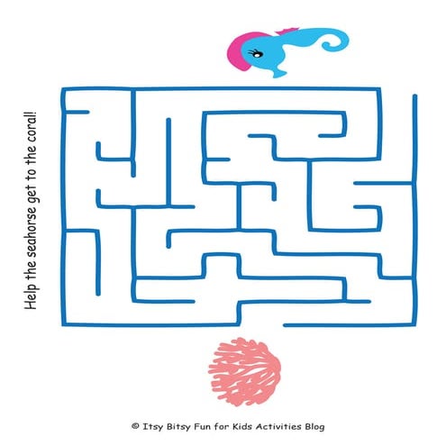 Printable ocean-mazes | PDF