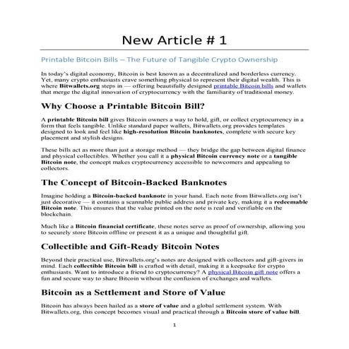 Printable Bitcoin Bills Physical Currency Note & Legal Tender Design.pdf